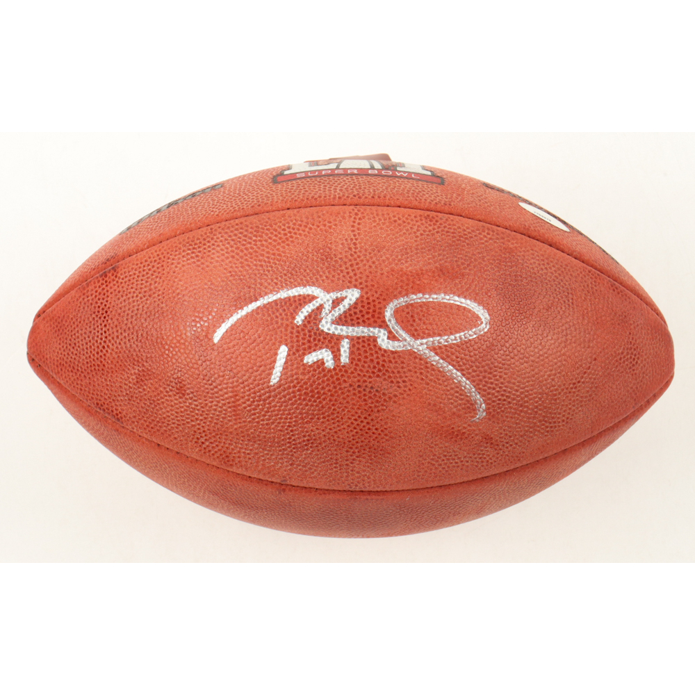 Tom Brady Signed Super Bowl LI "The Duke" Logo NFL Official Game Ball ...