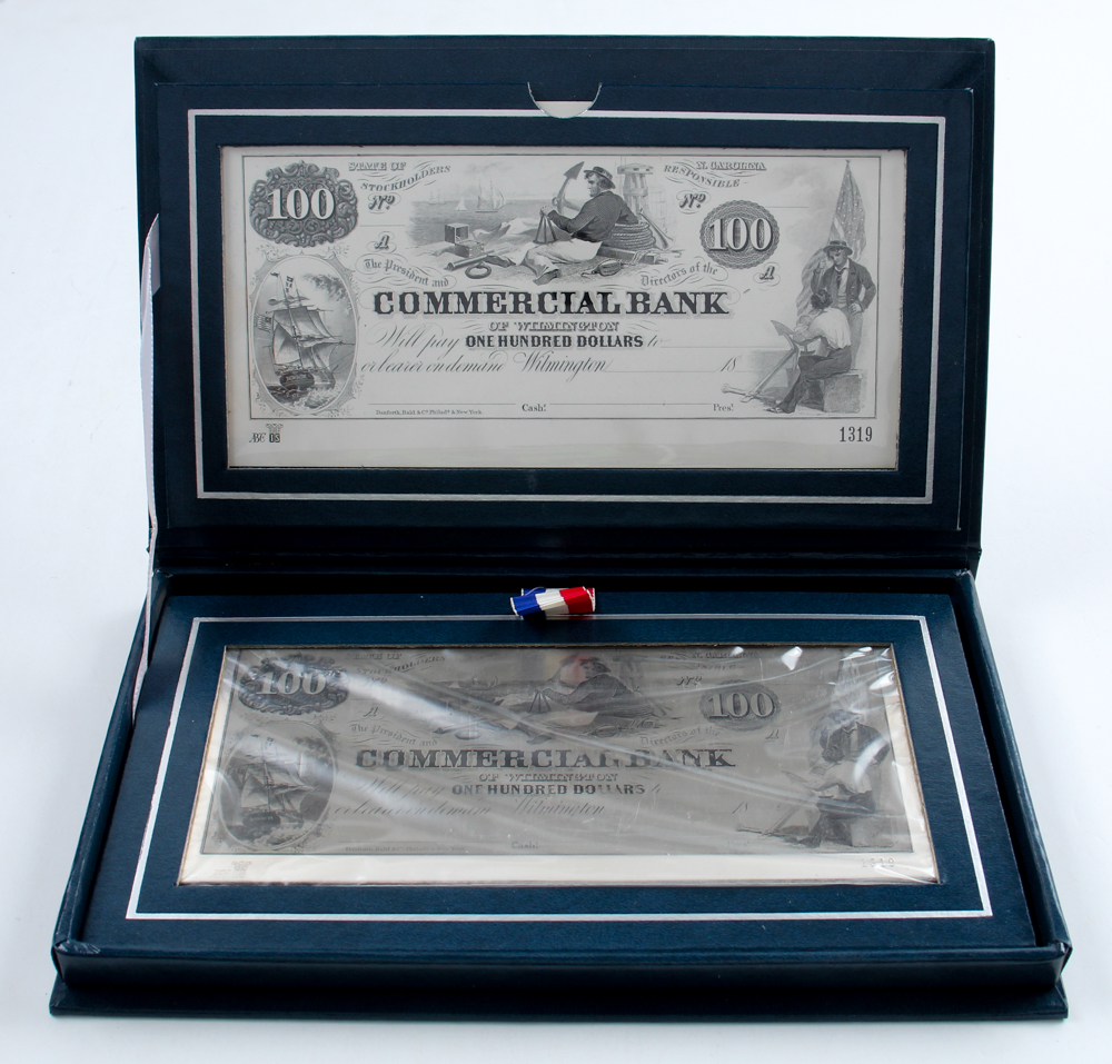 Historic American Currency Sterling Silver Banknote Series with Display ...