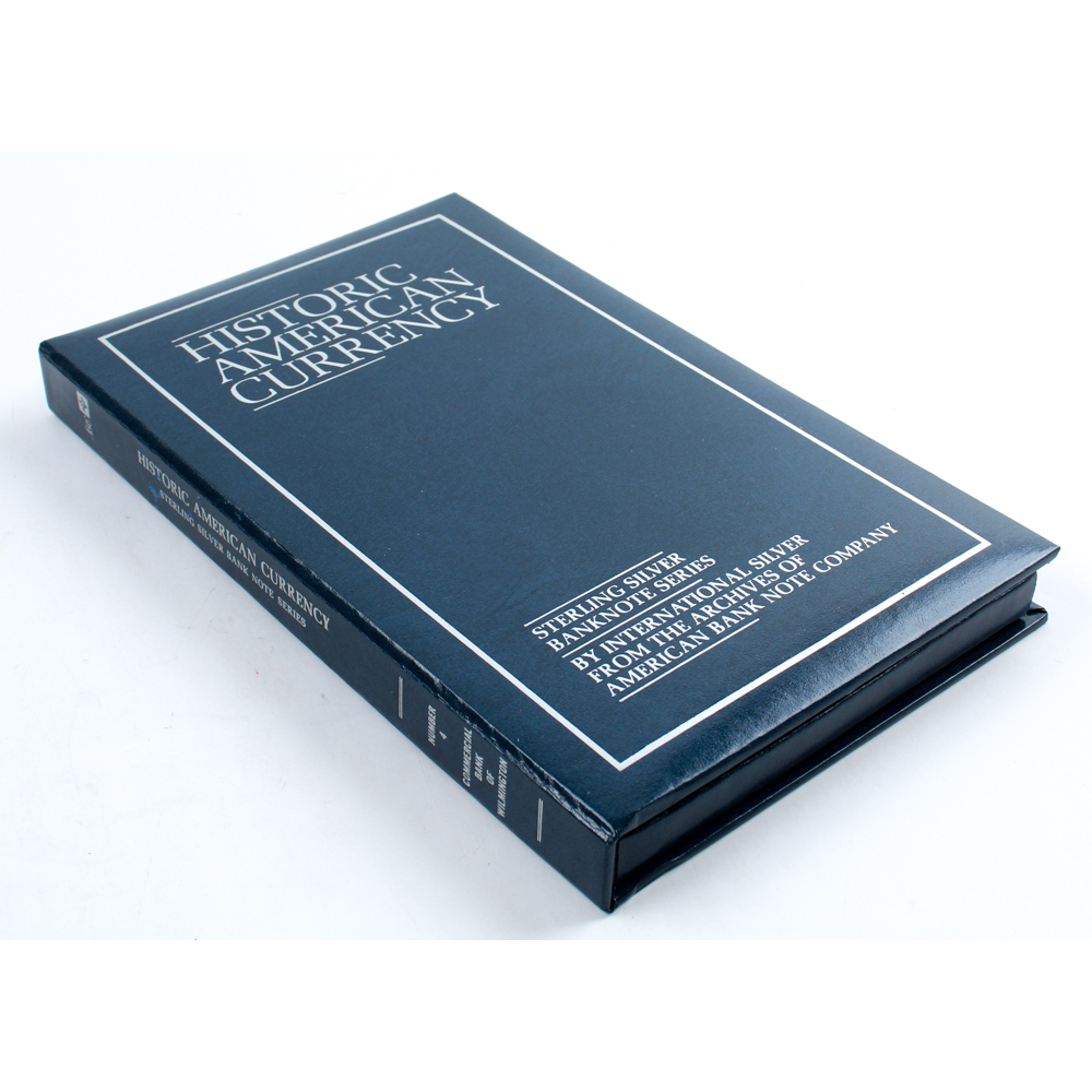 Historic American Currency Sterling Silver Banknote Series with Display ...