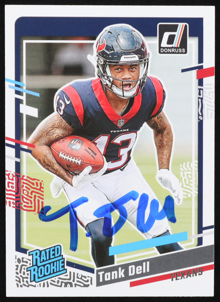 Tank Dell Signed 2023 Donruss #341 RR RC (JSA) | Pristine Auction