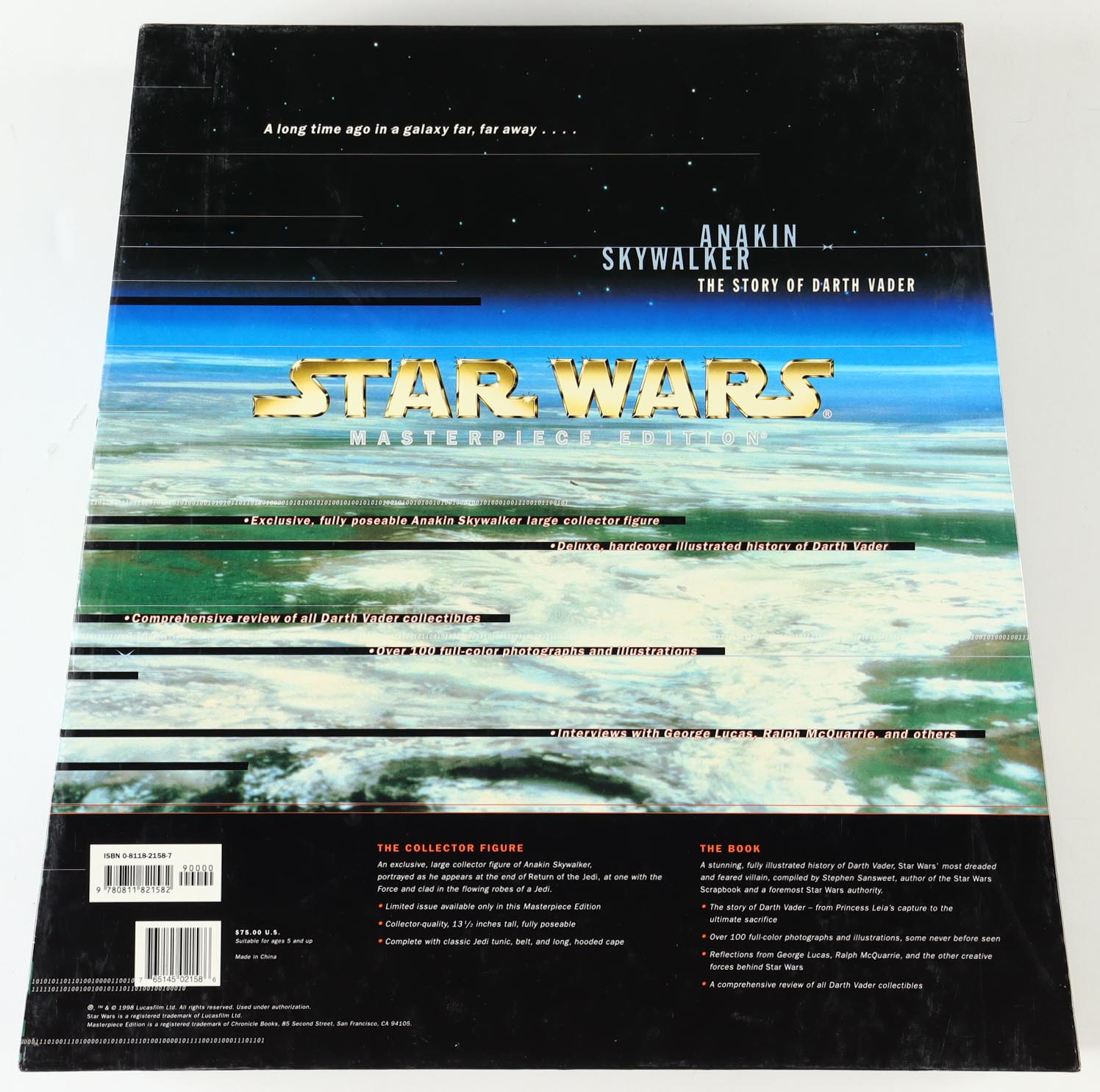 Star Wars "Anakin Skywalker: The Story of Darth Vader (Masterpiece ...