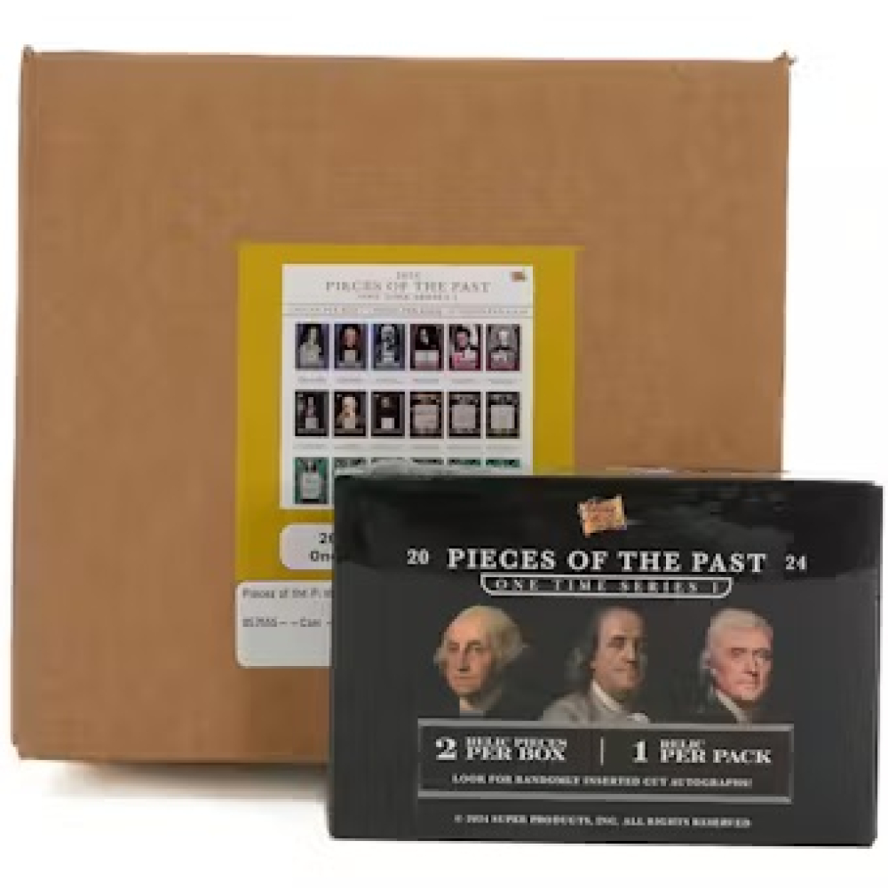 Pieces of the Past One Time Series 1 Hobby 10-Box Case (Super Break ...