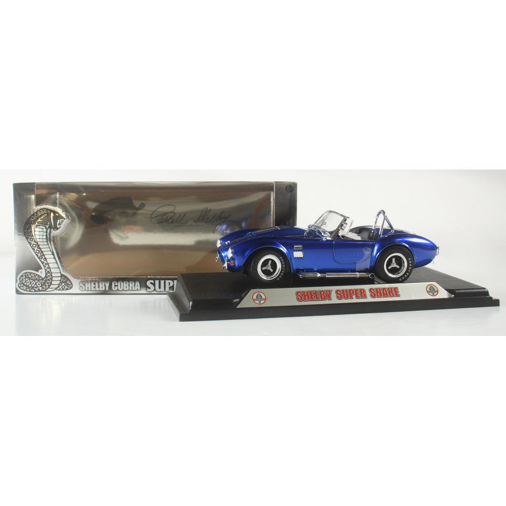 Carroll Shelby Signed Shelby Collectibles 1966 Shelby Cobra Super Snake ...