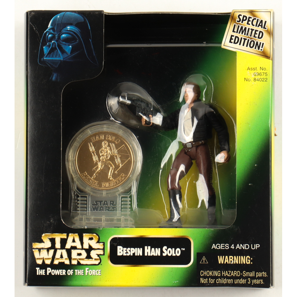 Star Wars "Bespin Han Solo" The Power of the Force Action Figure with ...