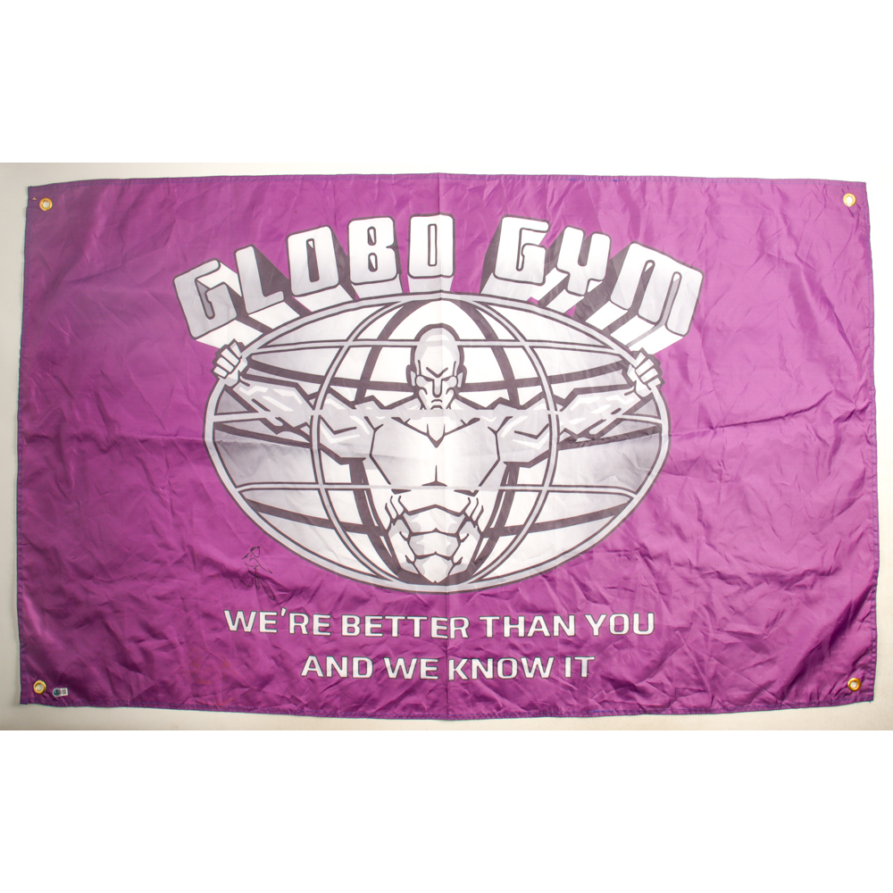 Ben Stiller Signed "Dodgeball: A True Underdog Story" Globo Gym Flag ...