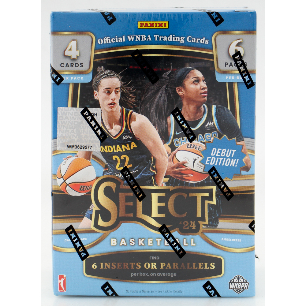 2024 Panini Select WNBA Basketball Blaster Box With (6) Packs | Pristine Auction