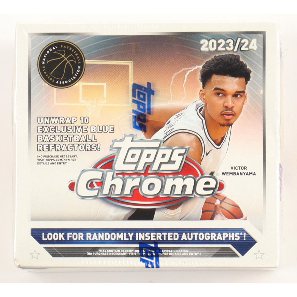 2023-24 Topps Chrome Basketball Monster Box With (5) Packs | Pristine ...