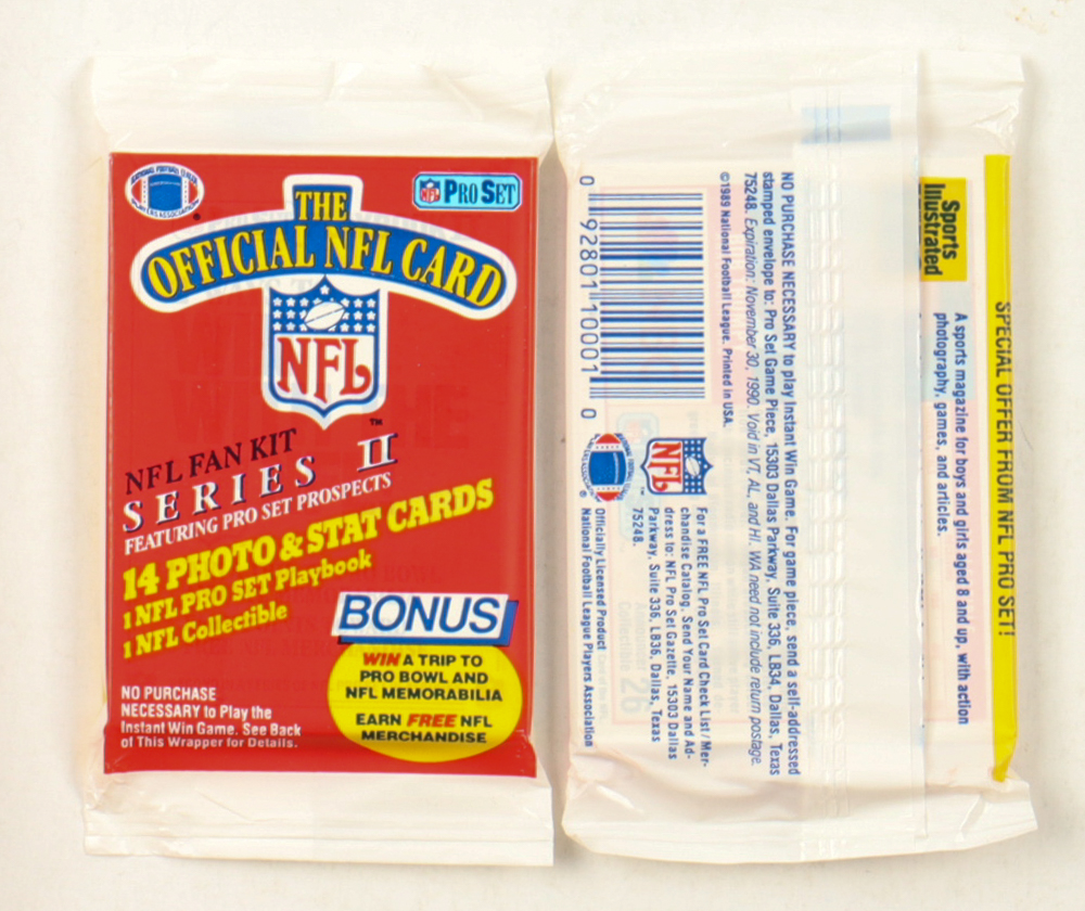 1989 Pro Set Series 2 Football Wax Box with (36) Packs | Pristine Auction