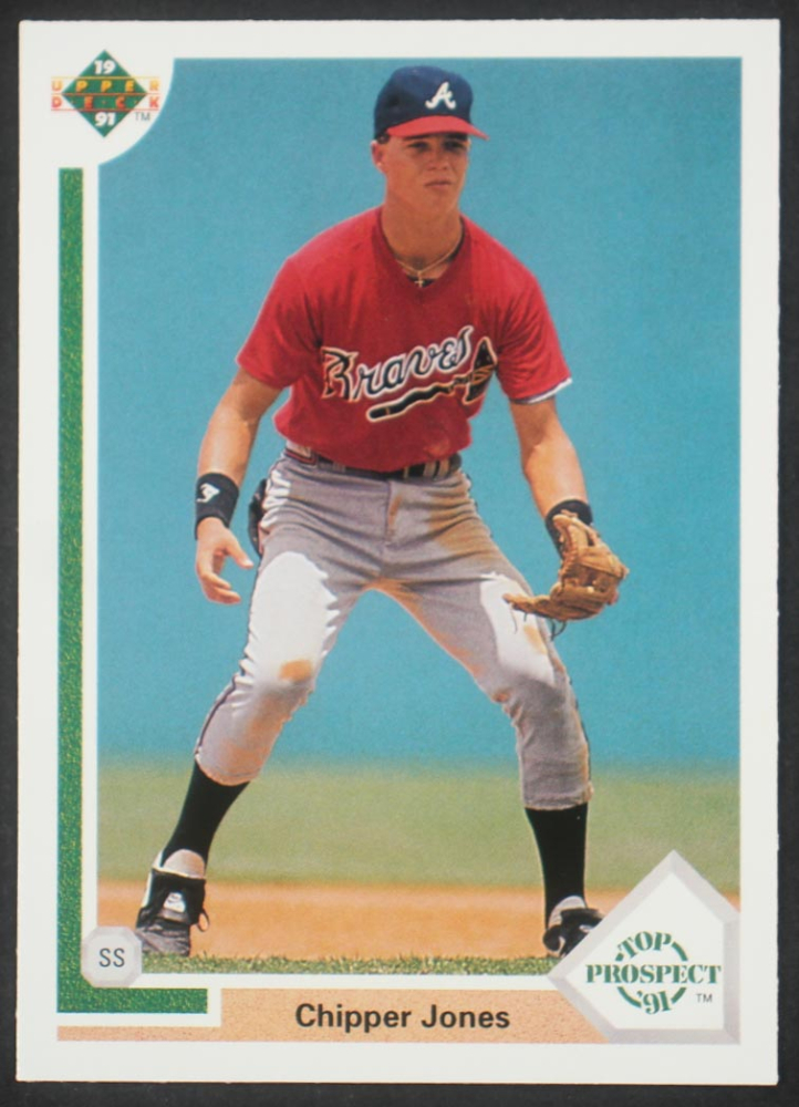 Chipper Jones 1991 Upper Deck #55 RC Set of (5) Cards | Pristine Auction