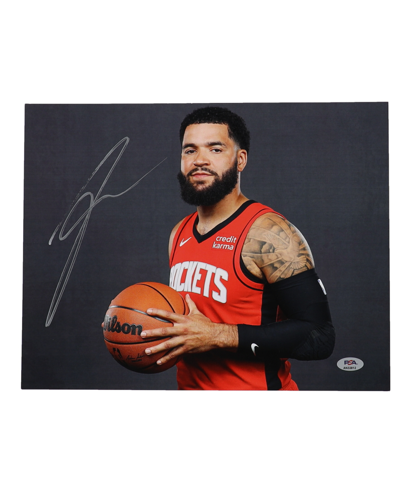 Fred VanVleet Signed Rockets 16x20 Photo (PSA) | Pristine Auction