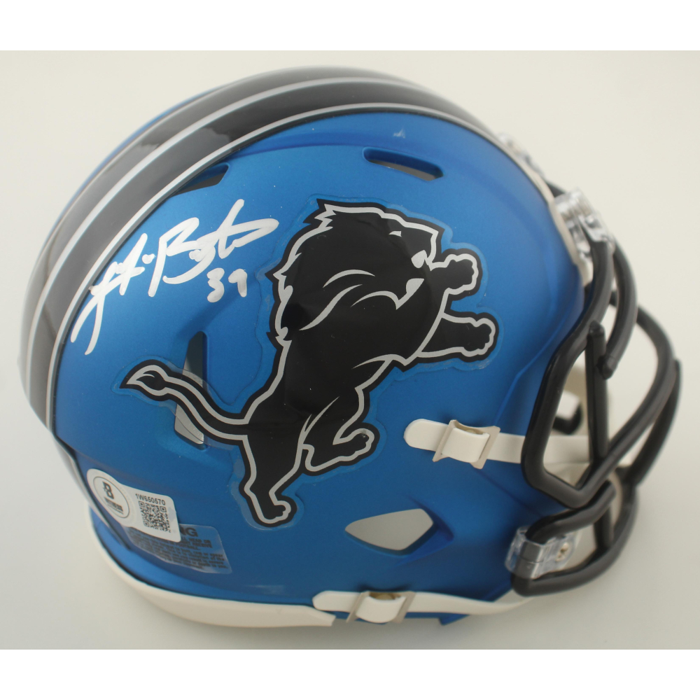 Jake Bates Signed Lions Speed Mini Helmet (Beckett) | Pristine Auction