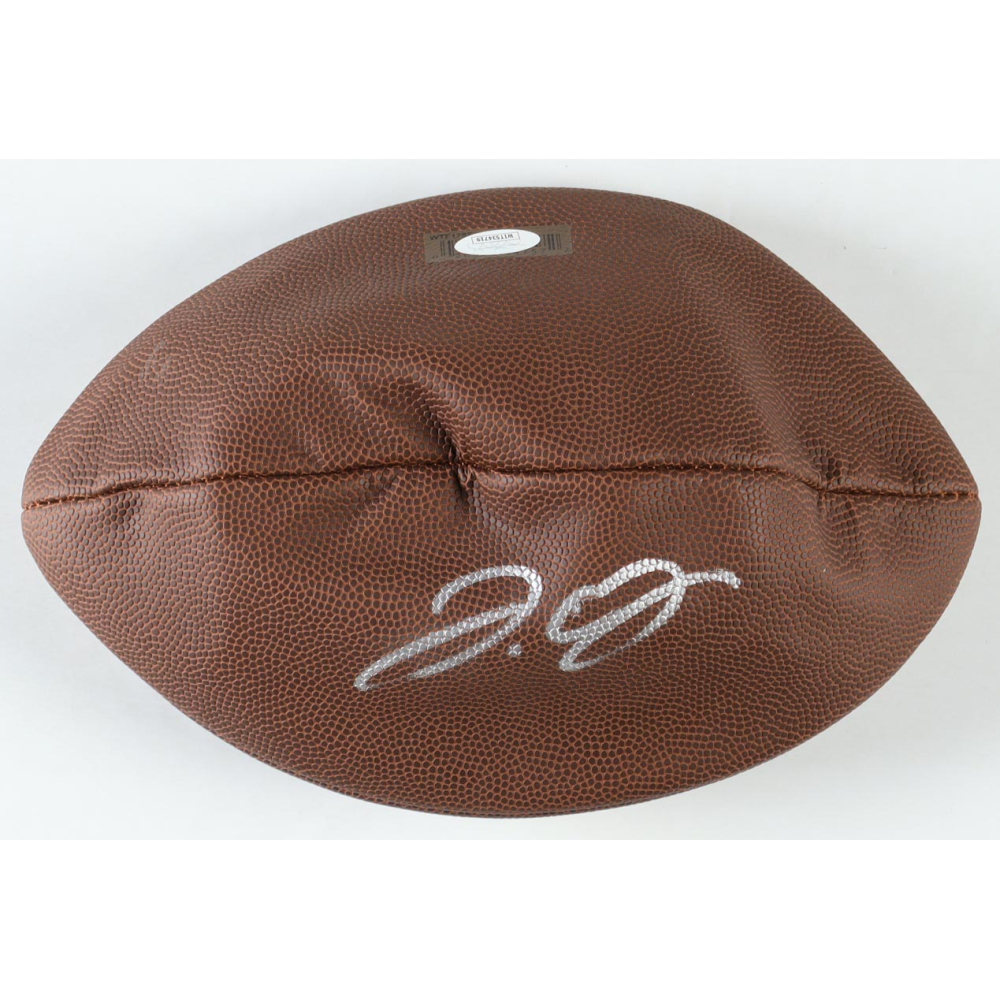 J.C. Jackson Signed NFL Football (JSA) | Pristine Auction