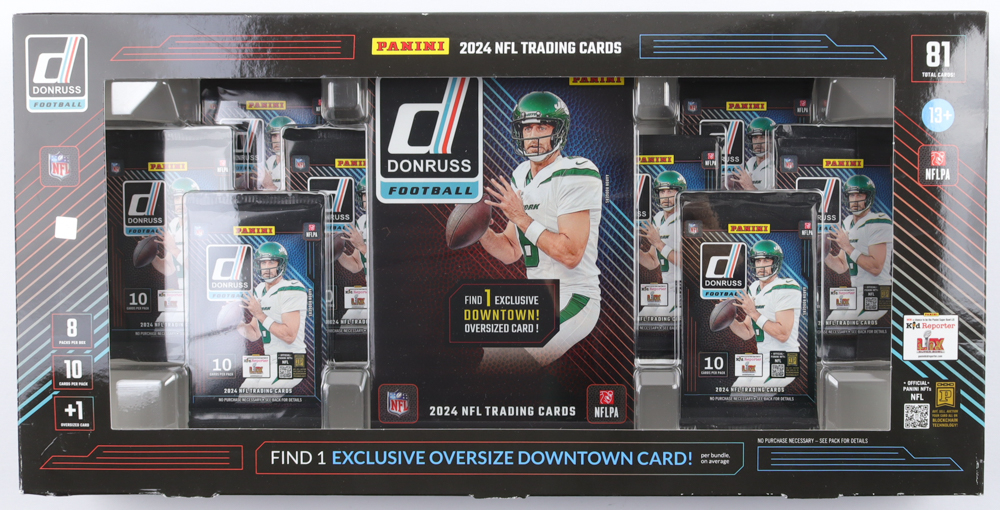 2024 Panini Donruss Football Exclusive Costco Trading Card Bundle Box ...