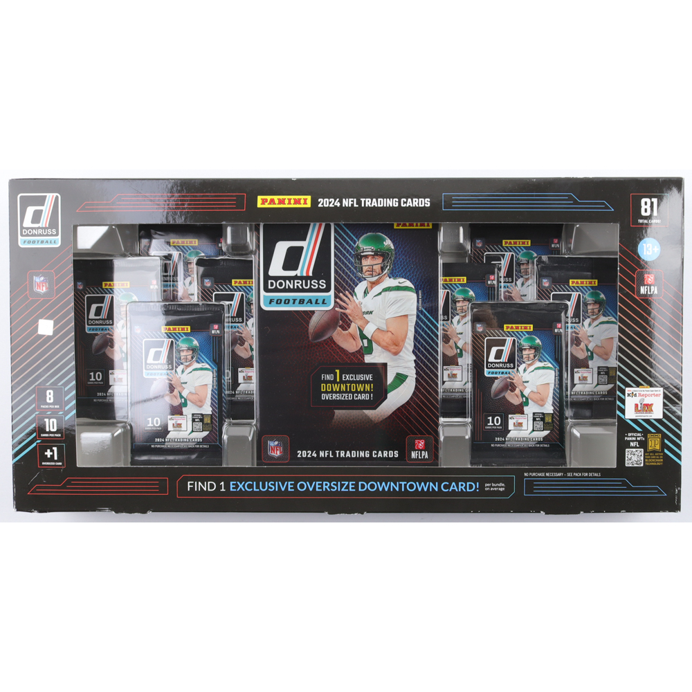 2024 Panini Donruss Football Exclusive Costco Trading Card Bundle Box ...