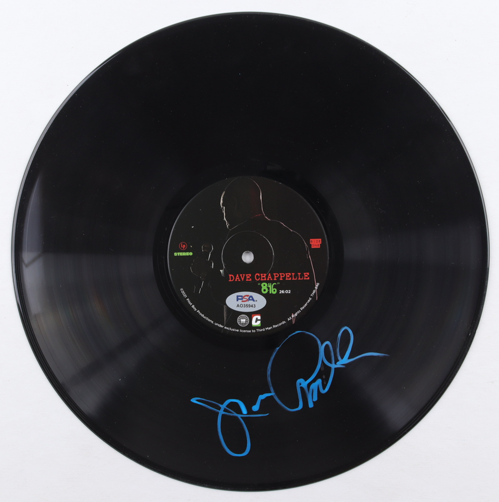 Dave Chappelle Signed "8:46" Vinyl Record Album (PSA) | Pristine Auction