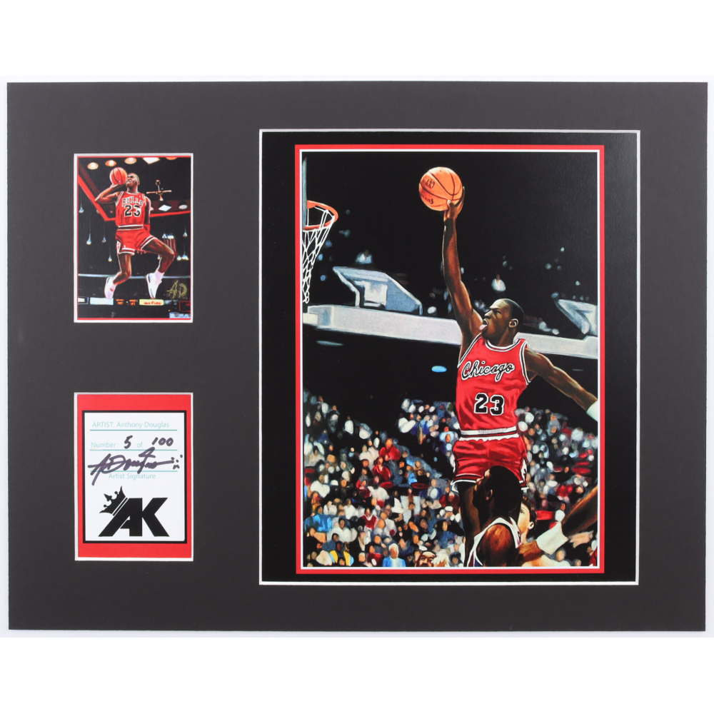 "Michael Jordan" LE 11x14 Custom Matted (2) Print Collage by Anthony ...