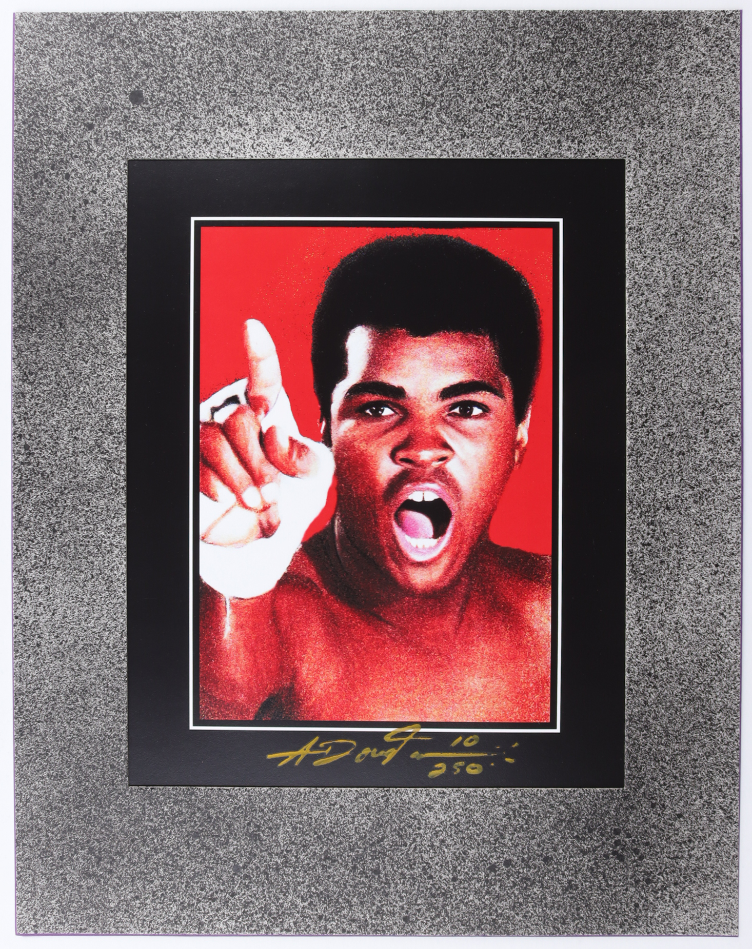 "Muhammad Ali" LE 11x14 Custom Matted Print by Anthony Douglas ...