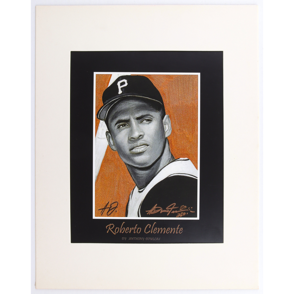 "Roberto Clemente" LE 11x14 Custom Matted Print by Anthony Douglas ...