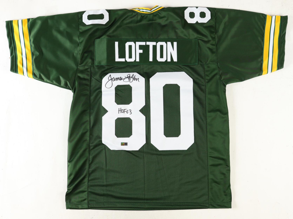 James Lofton Signed Jersey Inscribed "HOF 03" (TSE) | Pristine Auction