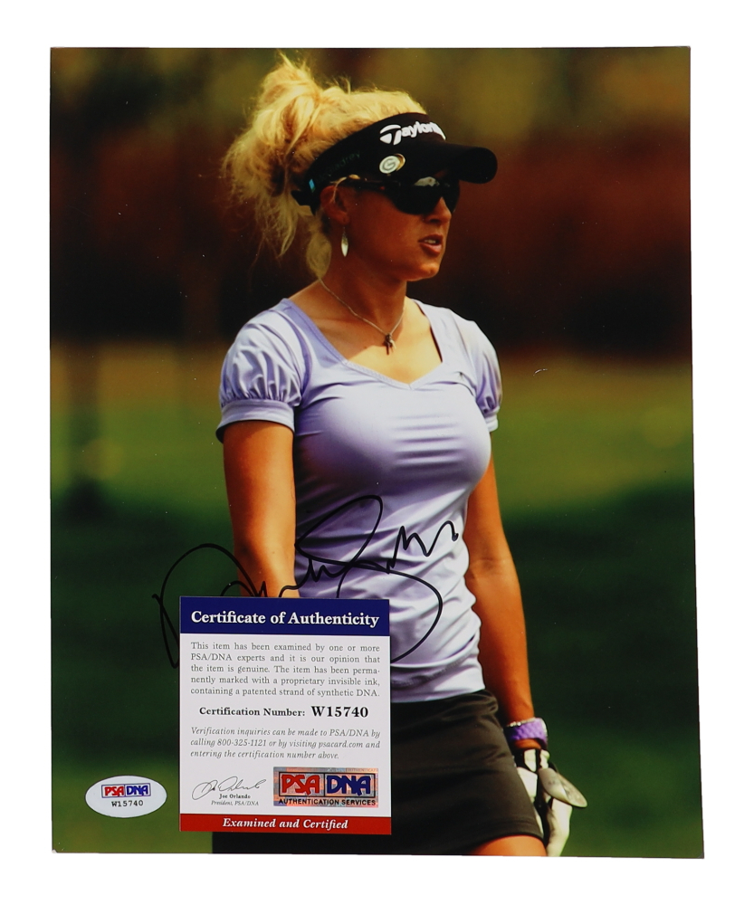 Natalie Gulbis Signed 8x10 Photo (PSA) | Pristine Auction