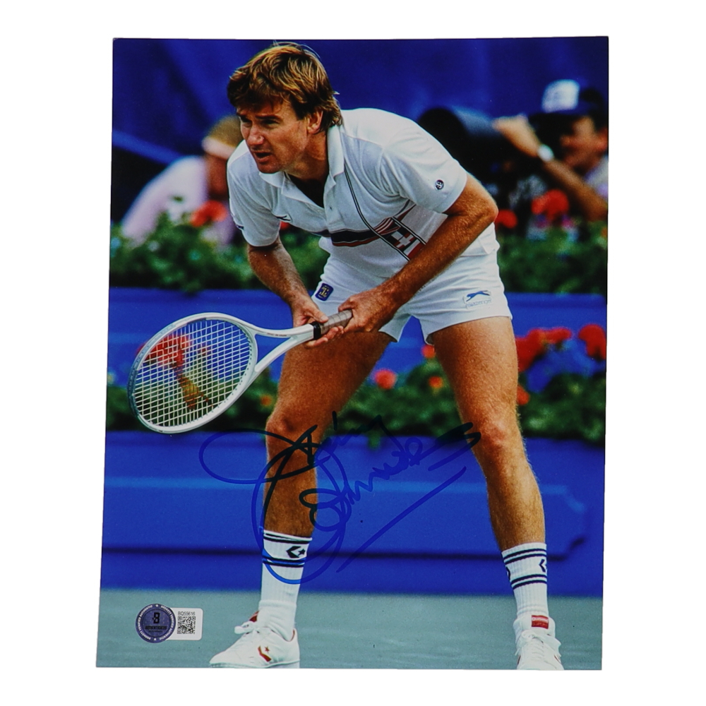 Jimmy Connors Signed 8x10 Photo (Beckett) | Pristine Auction