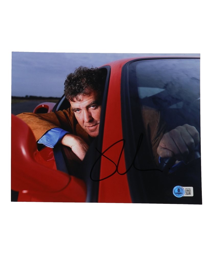 Jeremy Clarkson Signed "Top Gear" 8x10 Photo (Beckett) | Pristine Auction