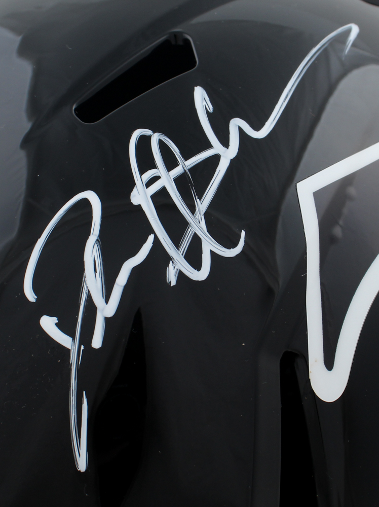 Deion Sanders Signed Falcons Full-Size Throwback Alternate Speed Helmet ...