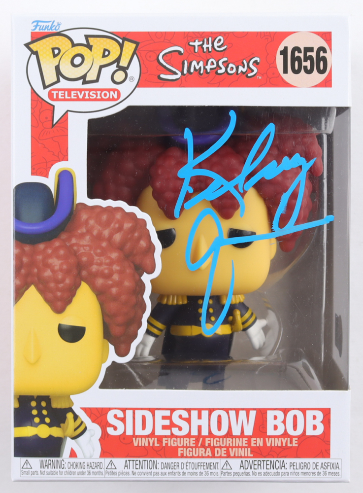 Kelsey Grammer Signed "The Simpsons" #1656 Sideshow Bob Funko Pop! Vinyl Figure (Beckett ...