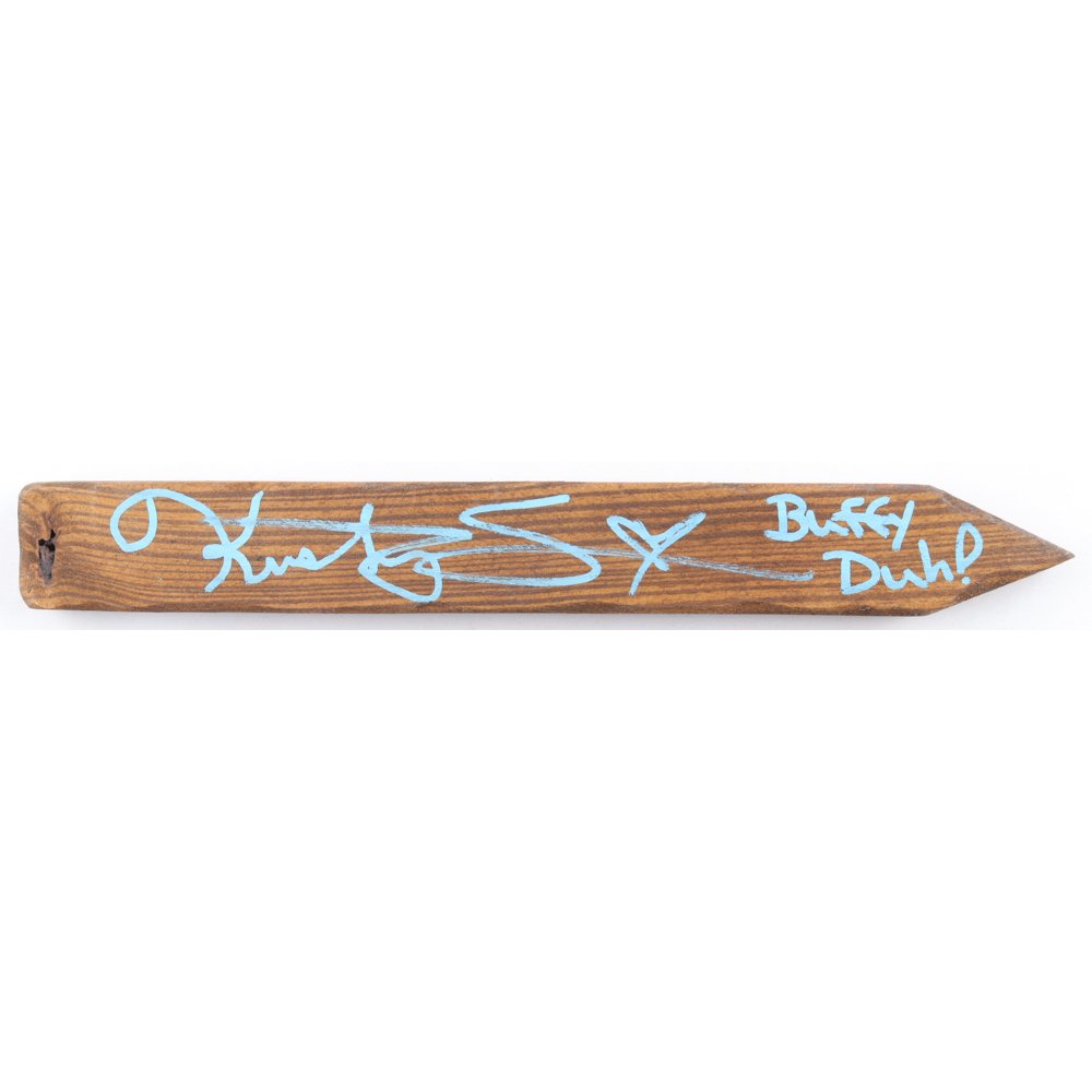 Kristy Swanson Signed "Buffy The Vampire Slayer" Prop Wooden Stake ...