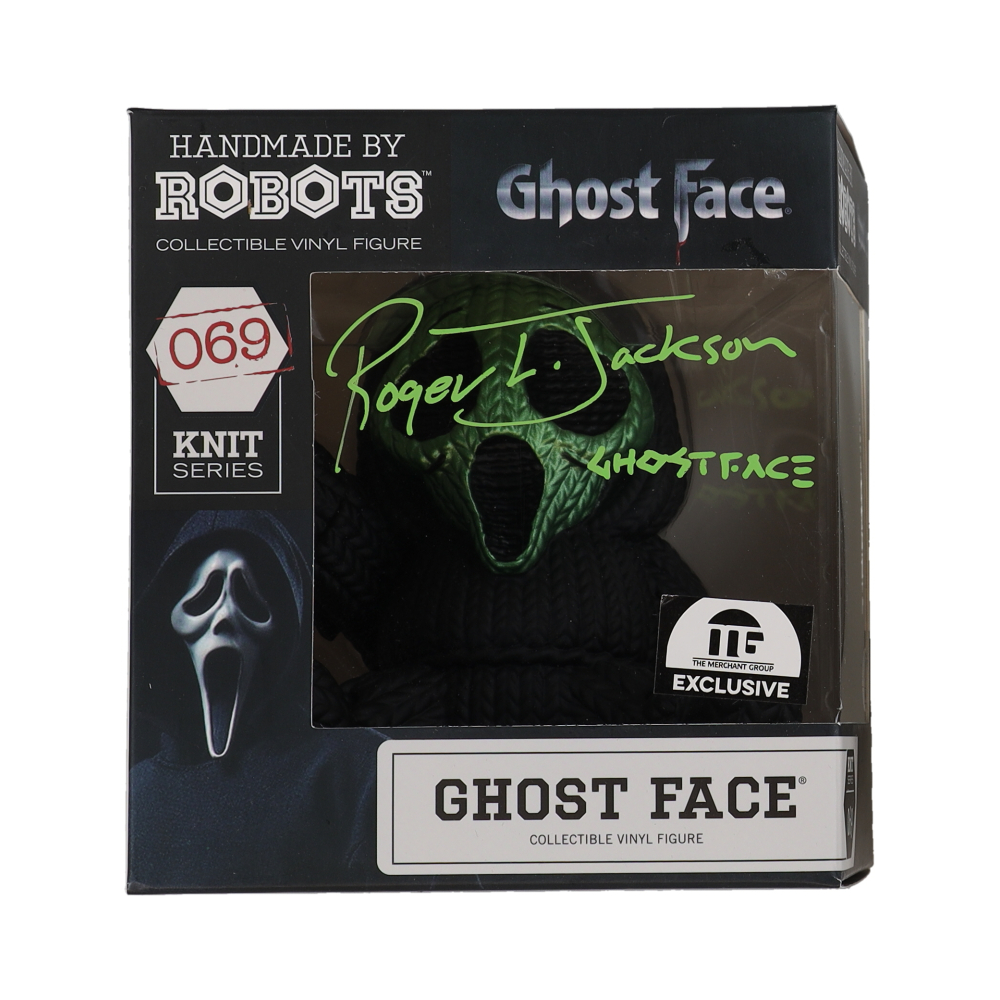 Roger L. Jackson Signed #69 Ghost Face Knit Series Handmade By Robots ...