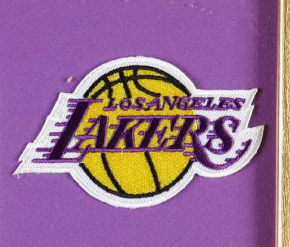 Kobe Bryant Custom Framed Jersey Display With 2001 NBA Champions Pin ...