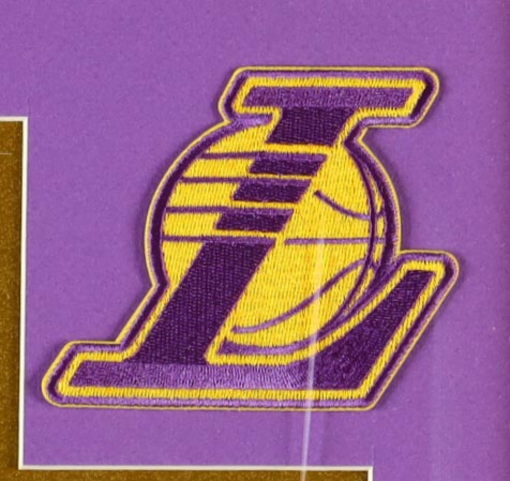 Kobe Bryant Lakers Custom Framed Jersey Display with Lakers Mini Banner ...