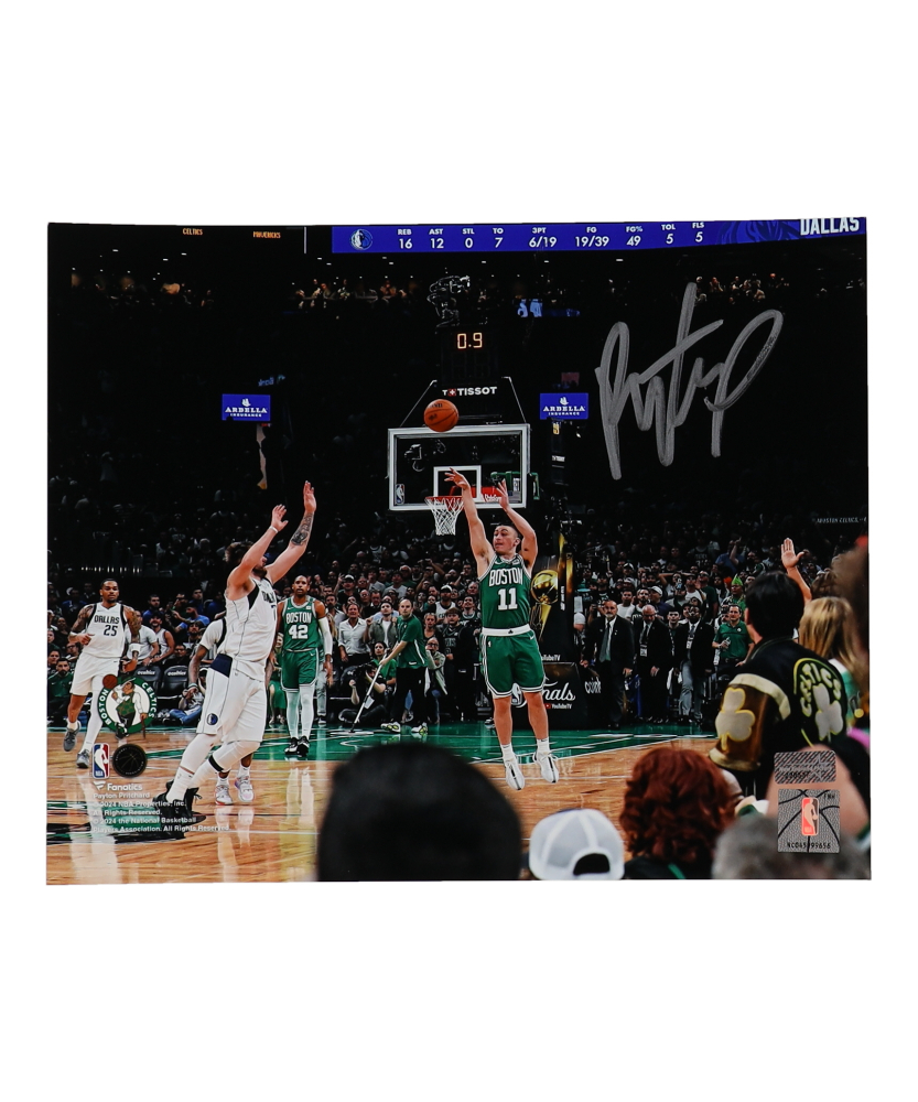 Payton Pritchard Signed Celtics 8x10 Photo (New England Picture ...