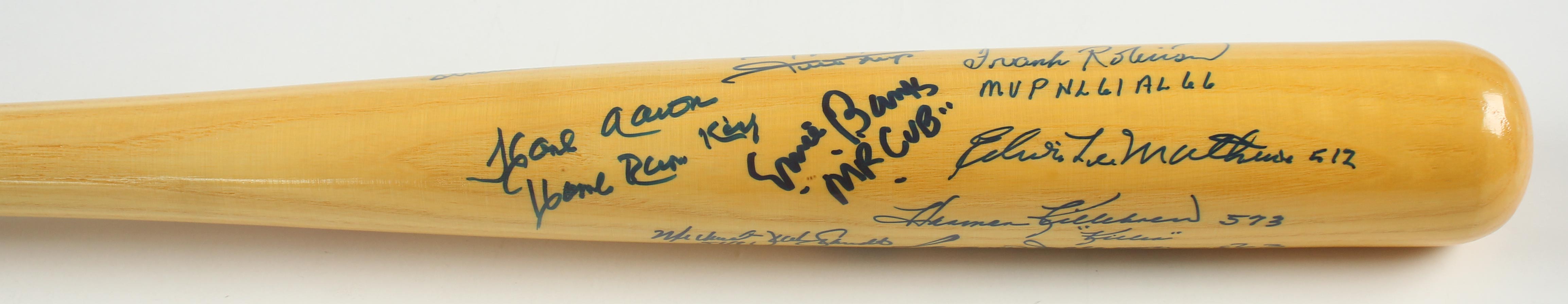 Hank Aaron, Willie Mays, Frank Robinson, Reggie Jackson, Mike Schmidt ...