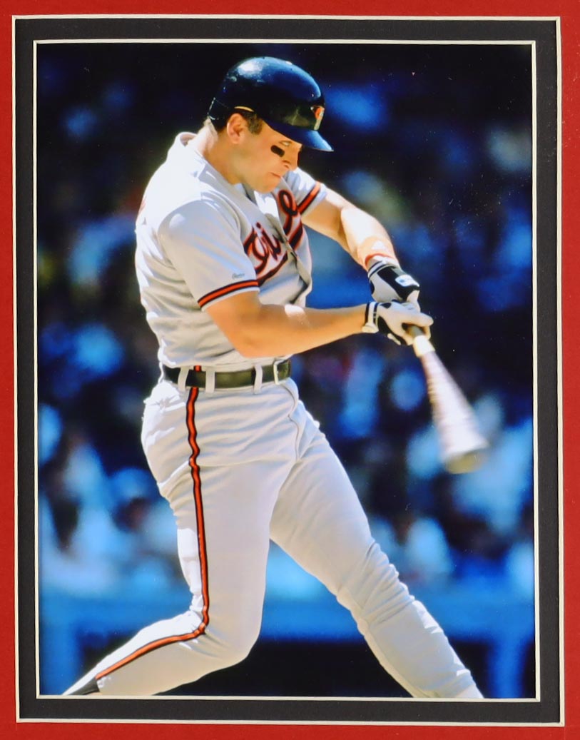 Cal Ripken Jr. Signed Custom Framed Cut Display with Jersey, 2007 Hall ...