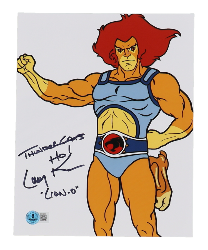 Larry Kenney Signed "ThunderCats" 8x10 Photo inscribed "Thundercats Ho ...