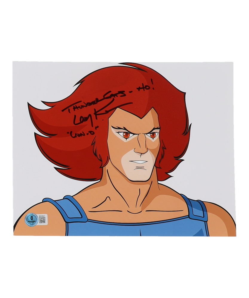 Larry Kenney Signed "ThunderCats" 8x10 Photo inscribed "Thundercats Ho ...