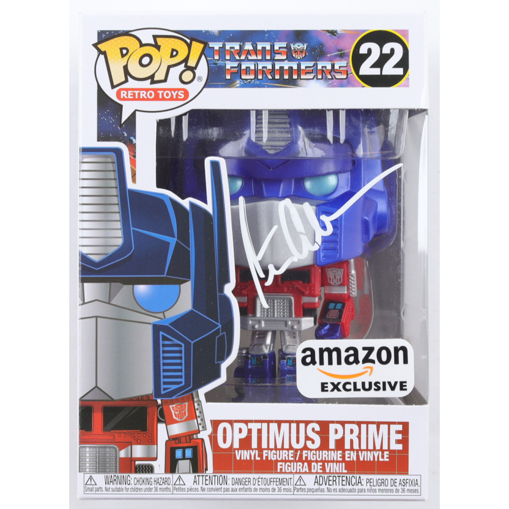 Peter Cullen Signed "Transformers" #22 Optimus Prime Funko Pop! Vinyl ...