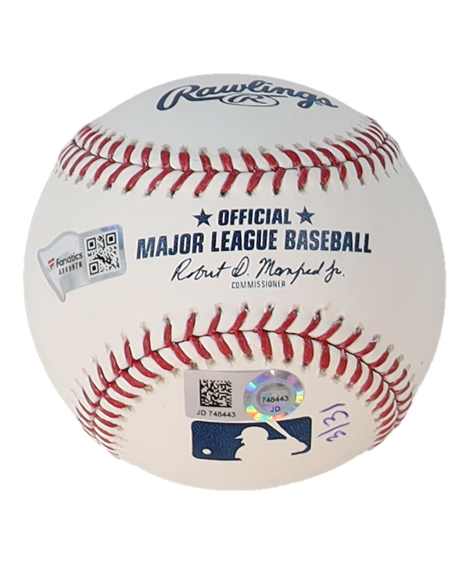 Mike Piazza Signed LE OML Baseball with Multiple Career Stat ...