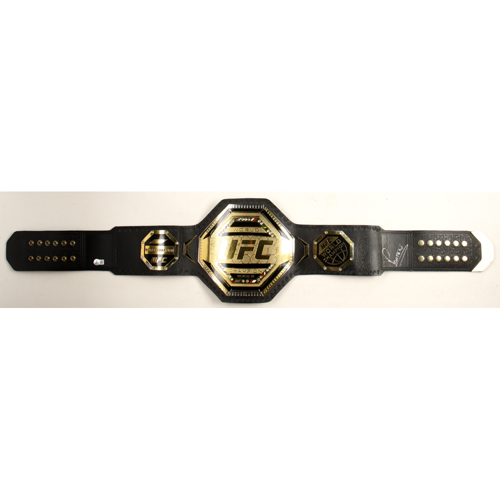 Alex Poatan Pereira Signed UFC Championship Belt (Beckett) | Pristine ...