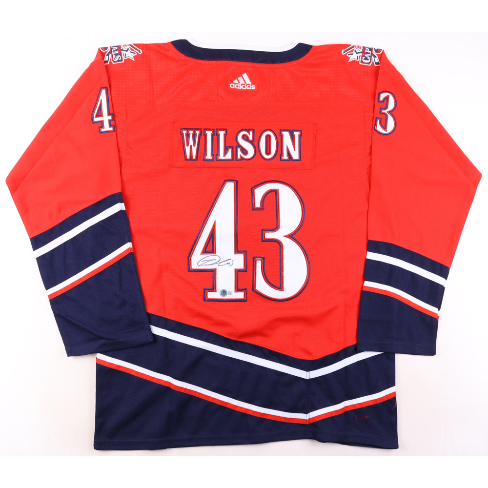 Tom Wilson Signed Jersey (Beckett) | Pristine Auction