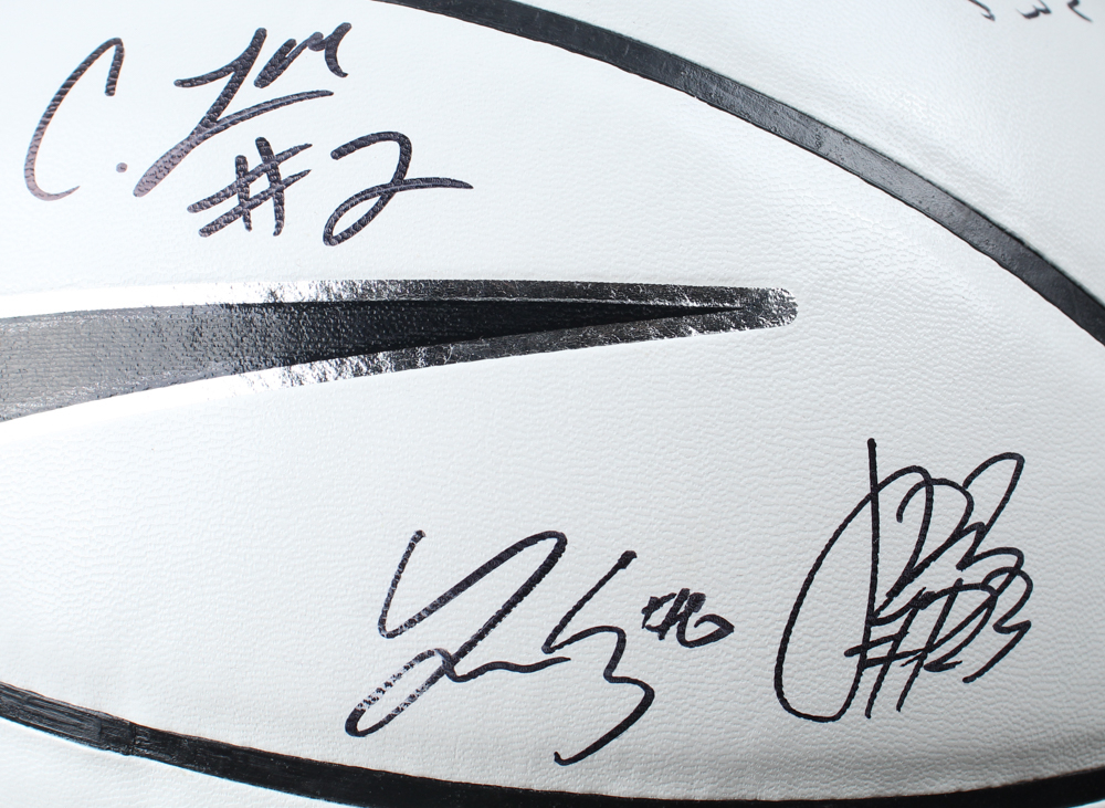 2023-24 Arizona Wildcats Logo Basketball Signed by (18) with Kylan ...