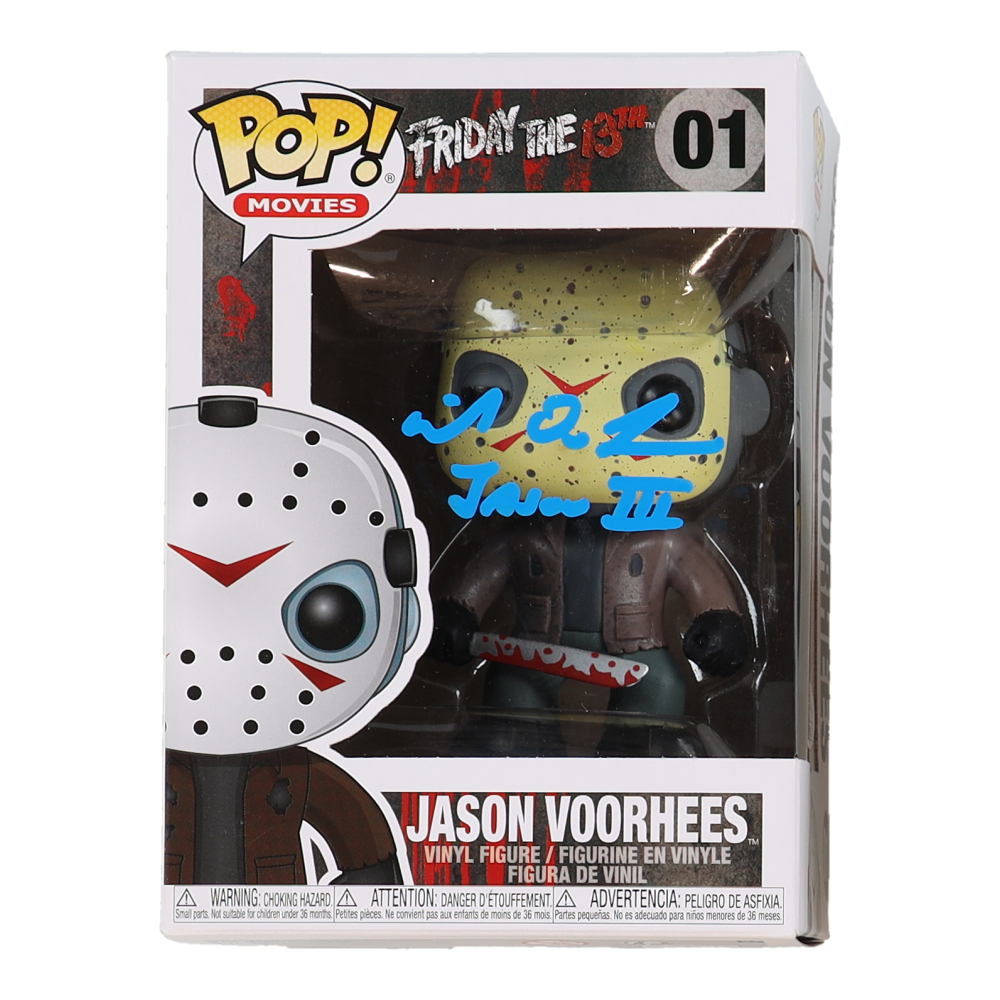 Mike Deluna Signed "Friday the 13th" #01 Jason Voorhees Funko Pop ...