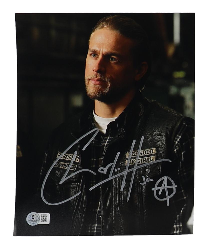 Charlie Hunnam Signed "Sons of Anarchy" 8x10 Photo Inscribed "Jax ...