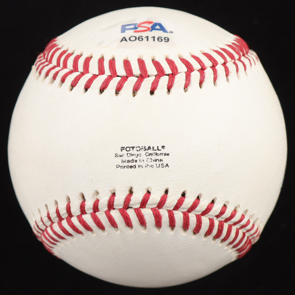 Phil Rizzuto Signed Hall of Fame Logo Baseball (PSA) | Pristine Auction