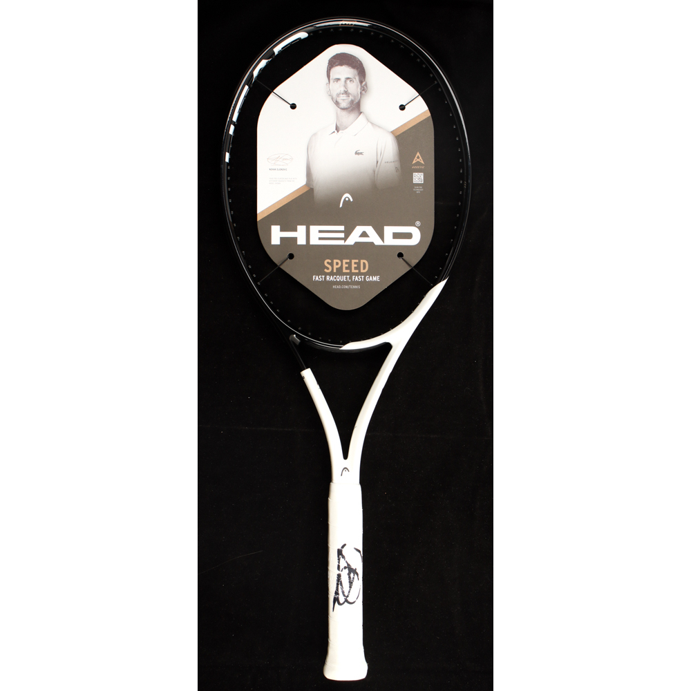 Novak Djokovic Signed Tennis Racquet (JSA) | Pristine Auction