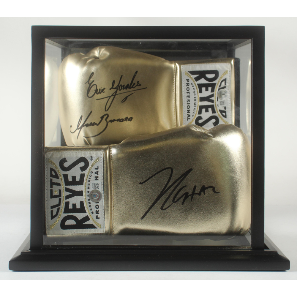 Marco Antonio Barrera, Julio Cesar Chavez & Erik Morales Signed Pair of ...