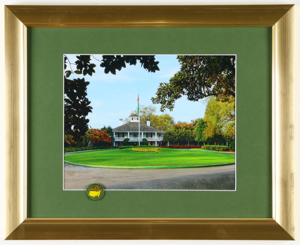 "Augusta National Golf Club" Custom Framed Photo Display with Official ...