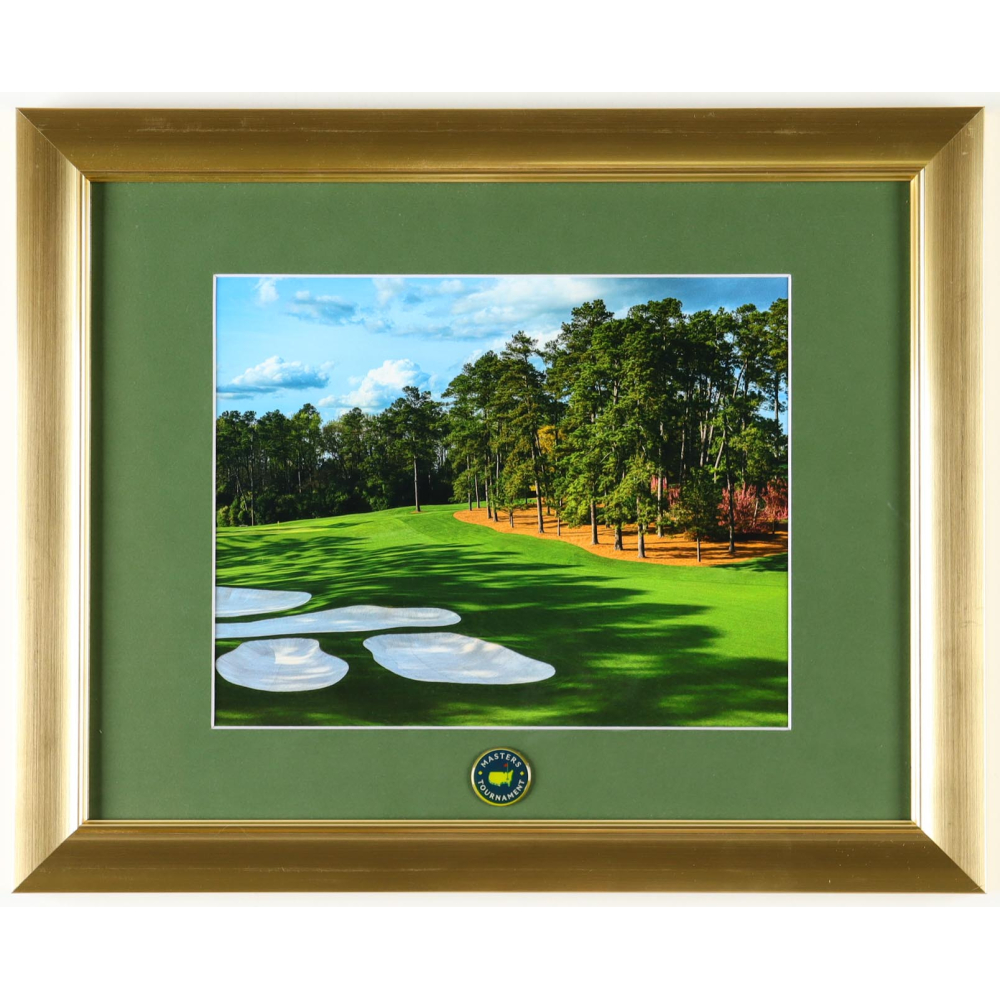Augusta National Golf Club Custom Framed Photo Display with Official ...