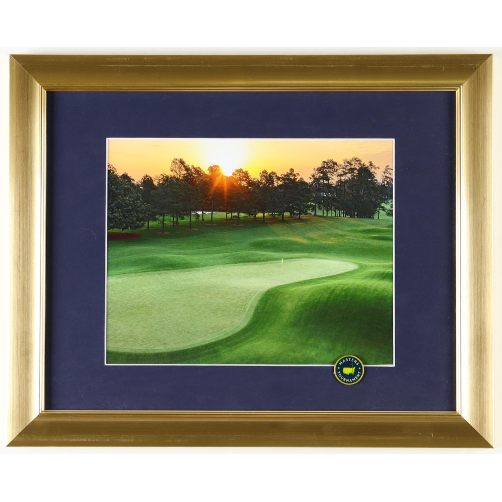 Augusta National Golf Club Custom Framed Photo Display with Official ...